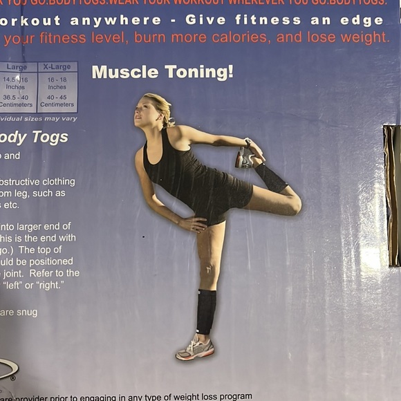 body togs | Other | Body Togs Leg Toggles Black New Bnib | Poshmark